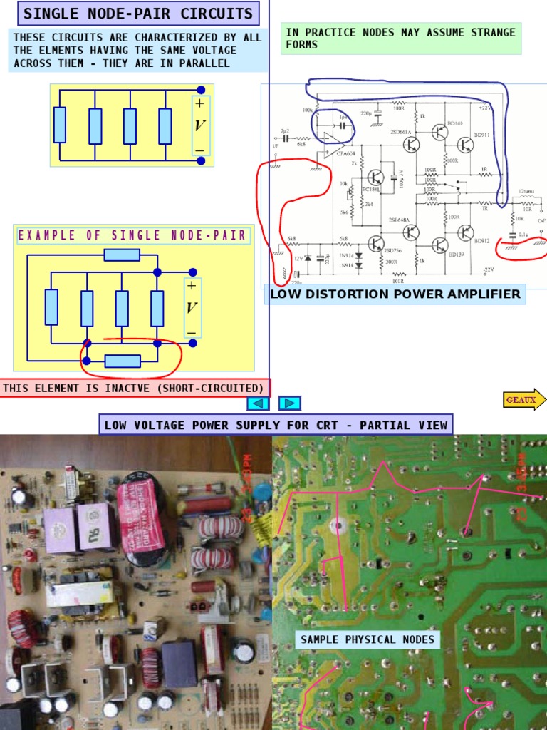 Example of Single Node-Pair | PDF | Electrical Network | Series And Parallel Circuits