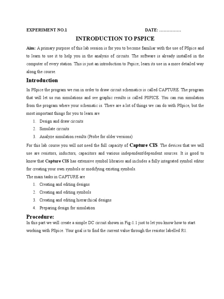 Electric Circuit Analysis Lab | PDF | Electrical Network | Electrical ...
