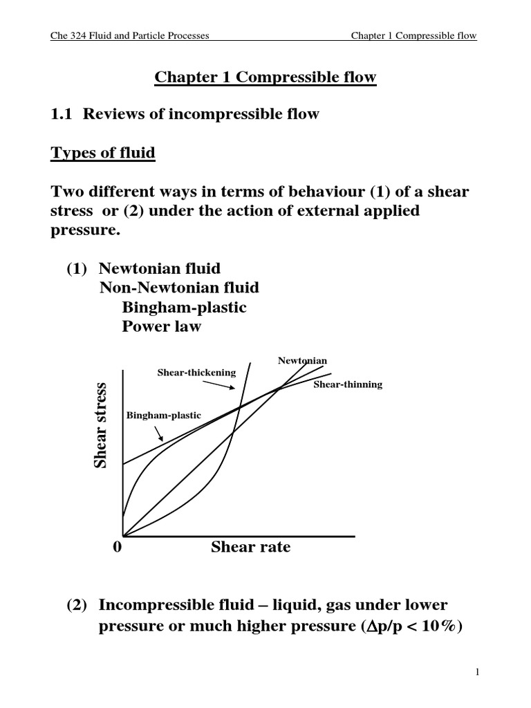 Compressible Flow PDF | PDF | Reynolds Number | Fluid Dynamics