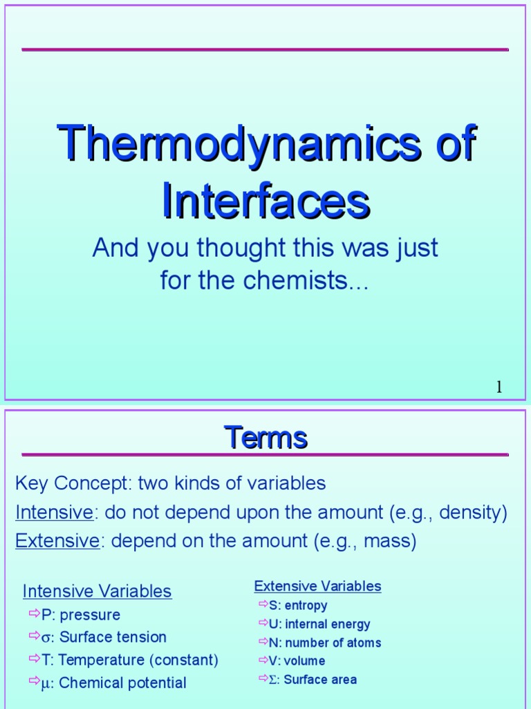 Physical Chemistry of Interfaces | PDF | Phase (Matter) | Gases