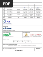 Method Statement For Bored Pile Construction | PDF | Deep Foundation ...