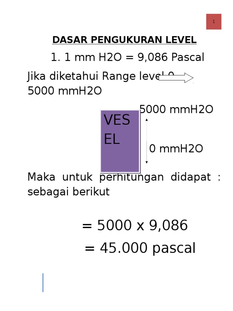 Dasar Pengukuran Level | PDF | Metode & Bahan Ajar | Teknologi & Rekayasa