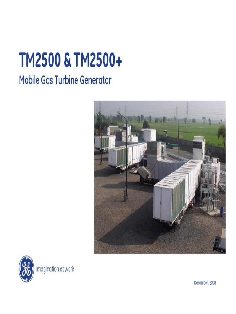 GE_TM 2500 7 TM2500+ Overview | Gas Turbine | Transformer