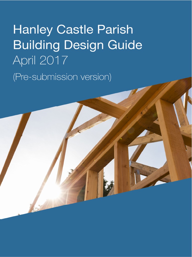 Hanley Castle Design Guide v15 Mar 17 Pre Submission Version PDF | PDF ...