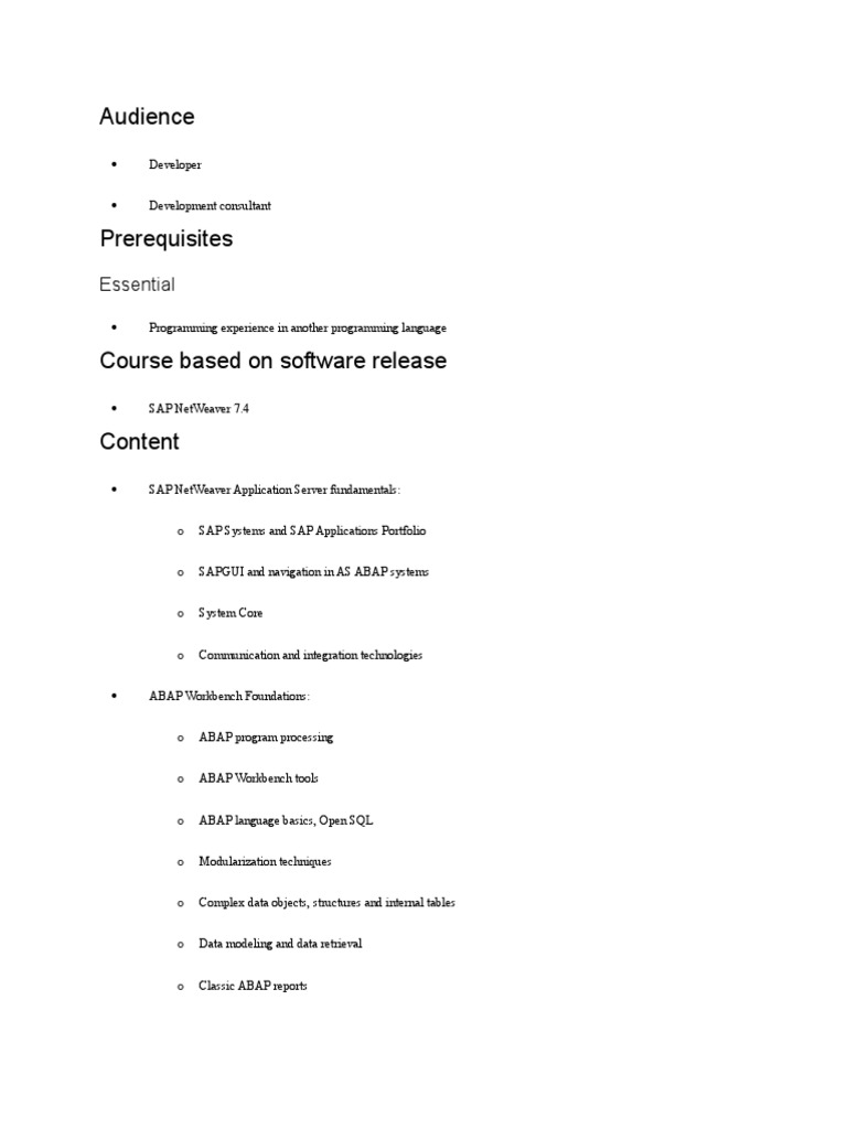 Audience: Essential | PDF | Computer Programming | Information Technology Management