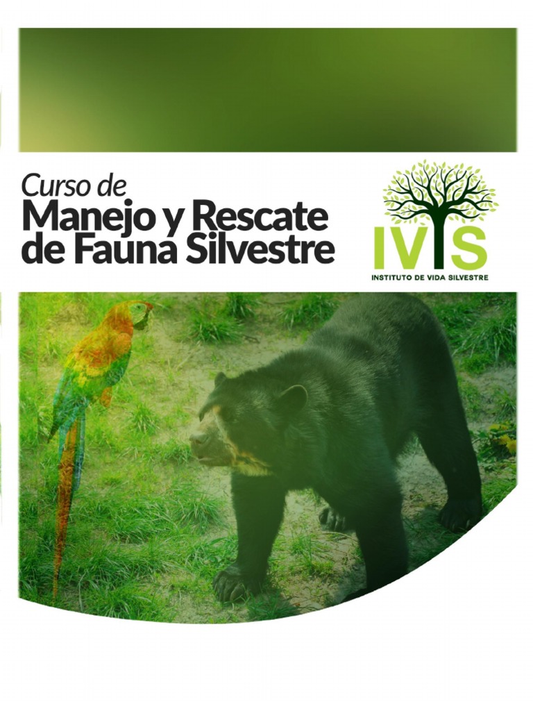Curso Manejo y Rescate de Fauna Silvestre | PDF | Naturaleza | Bienestar