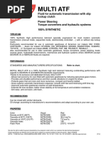Multi-Vehicle ATF: Maxlife | PDF | Transmission (Mechanics) | Viscosity