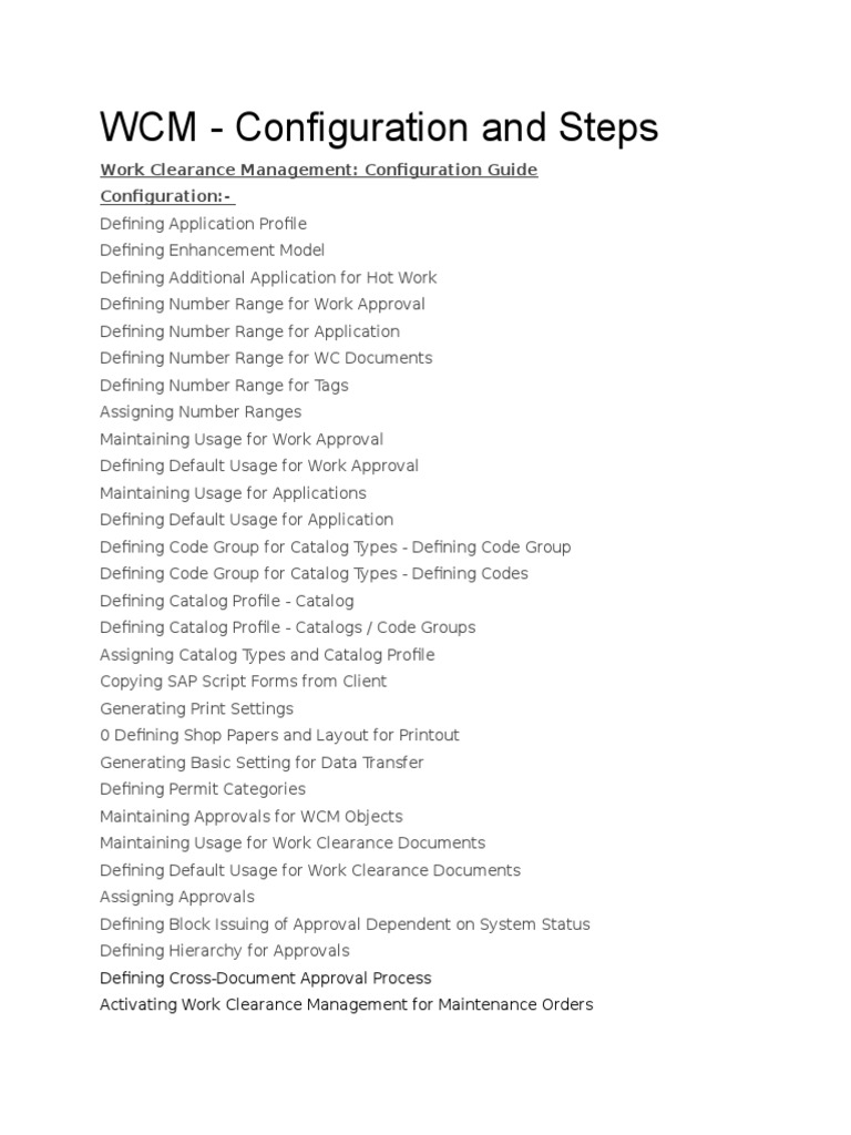 WCM Config | PDF | Page Layout | Areas Of Computer Science