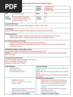 5e Lesson Plan (Science) | PDF | Recycling | Educational Assessment