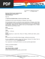 BSP-Request Letter | PDF | Girl Guiding And Girl Scouting | Outdoor ...