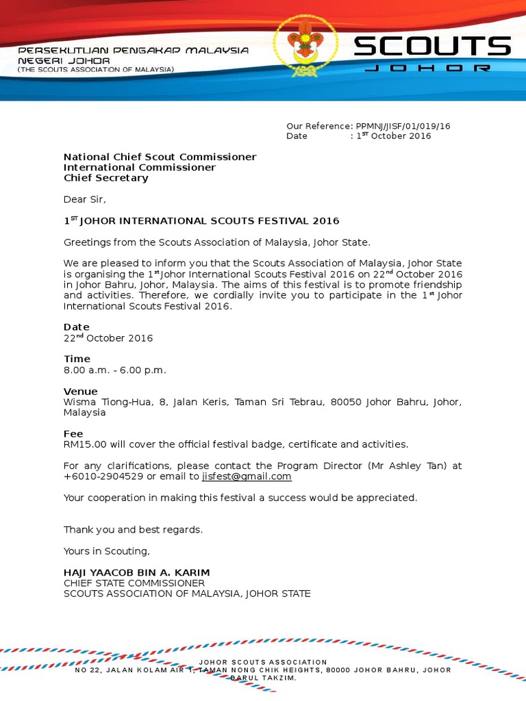 Invitation Letter | PDF | Outdoor Recreation | Outdoor Recreation ...