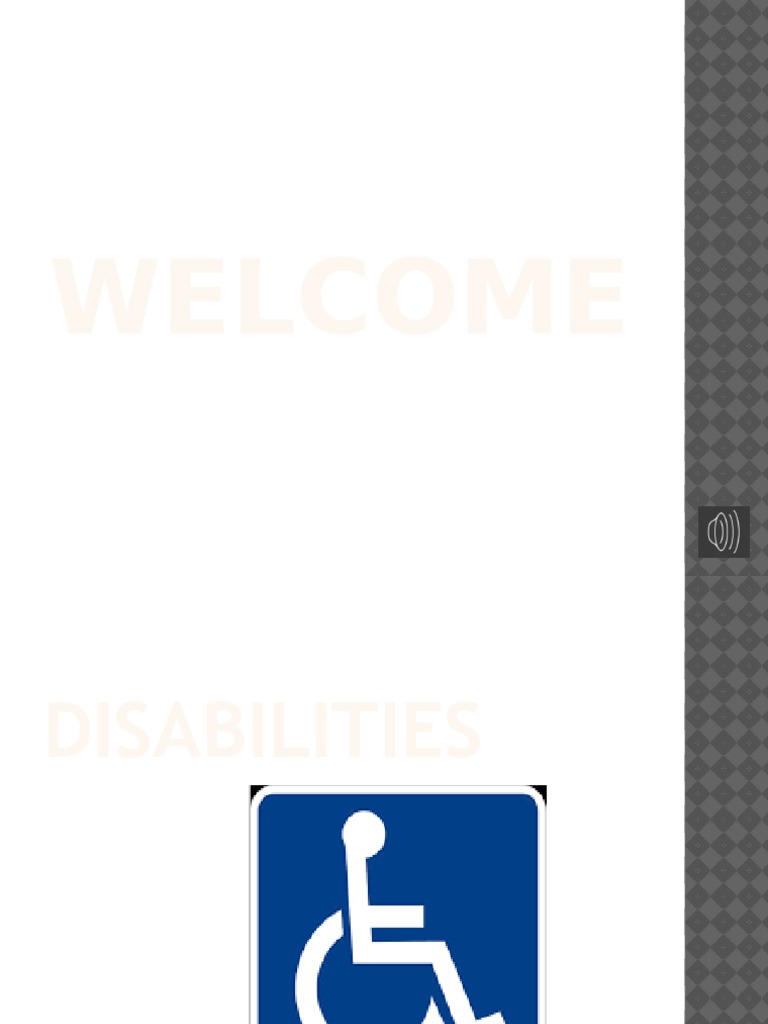 Presentation Locomotor Disability | PDF