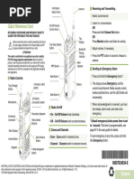 PRC-152 Quick Refference Guide | PDF | Audio Electronics | Radio