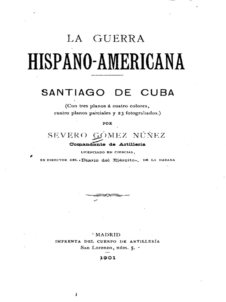 La Guerra Hispano Americana | PDF