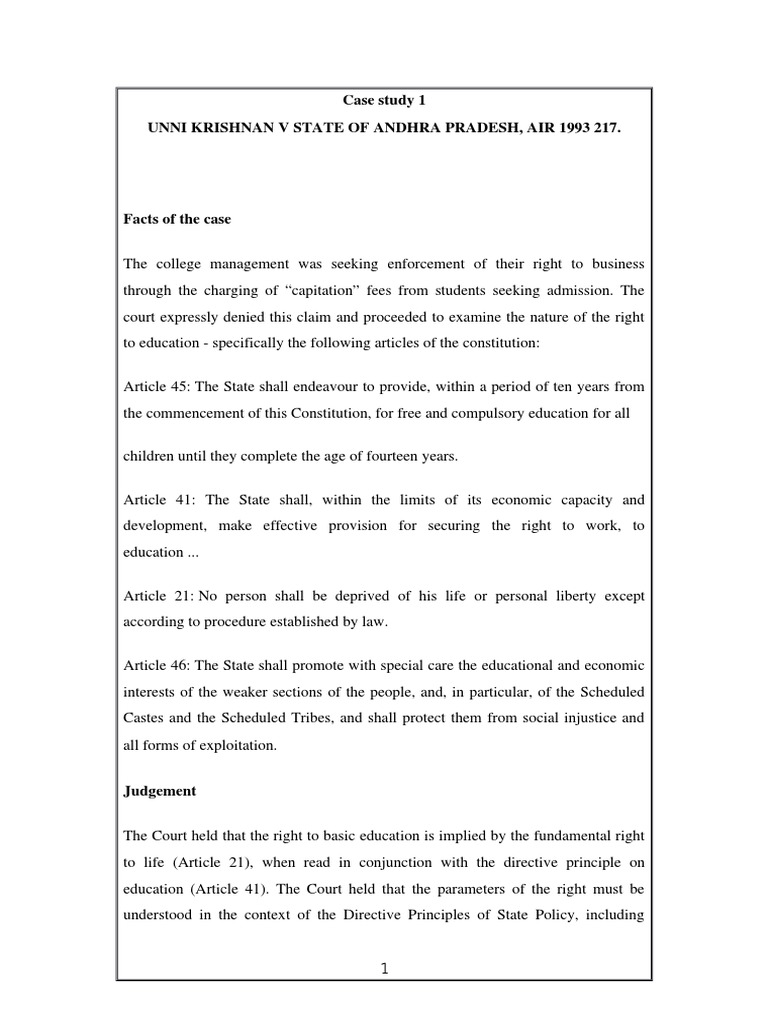 Case Study LOE | PDF