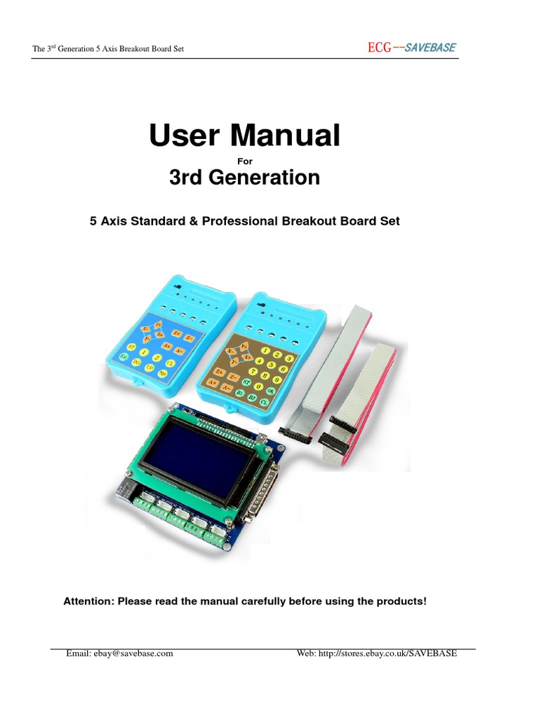 Breakout Board User Manual PDF | PDF | Numerical Control | Electrical ...