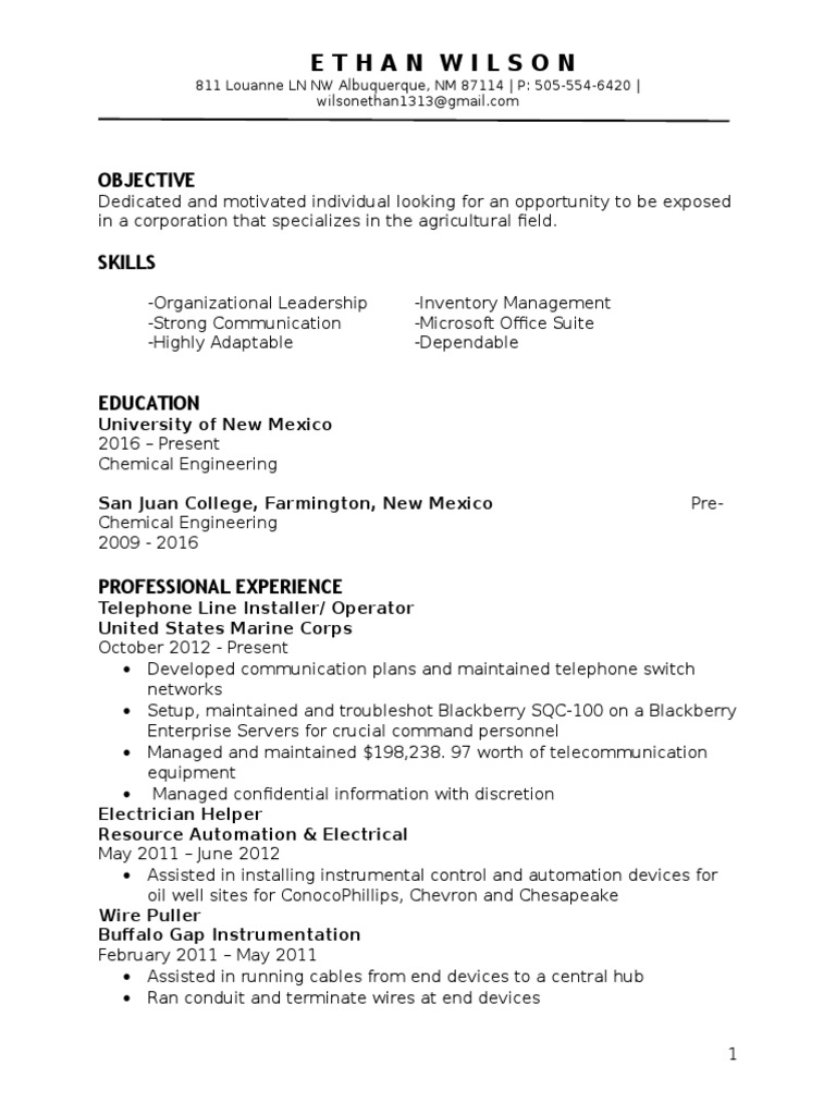 FMC Internship | PDF