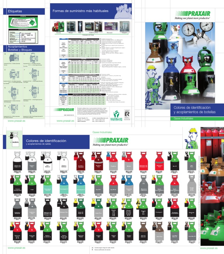 3-2015-03-16-Praxair Envases y Conexiones PDF | PDF | Helio | Argón