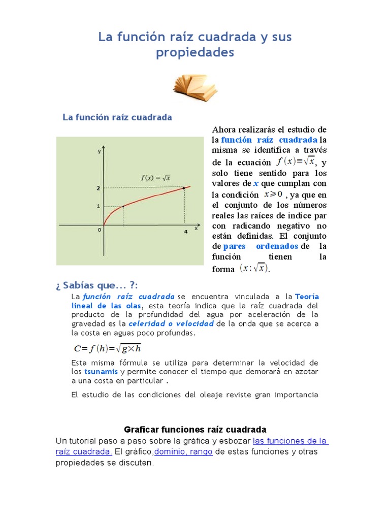Graficar Funciones Raíz Cuadrada | Raíz cuadrada | Función (Matemáticas)