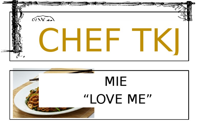 Tulisan Koki Chef | PDF