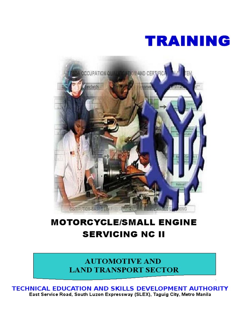 Motorcycle Small Engine Servicing NC II | PDF | Competence (Human ...