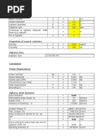 Agitator Calculations | PDF
