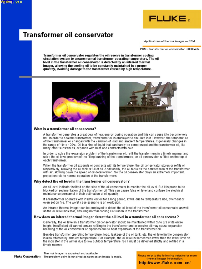 Trasformer Tank | PDF | Transformer | Temperature