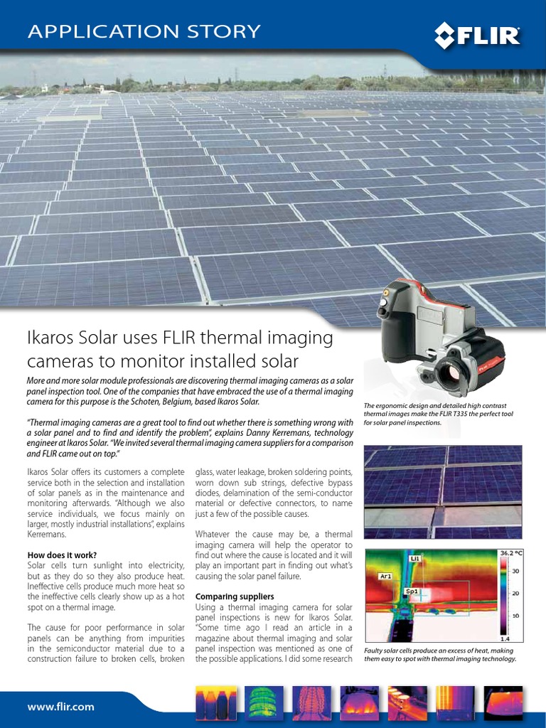 Ikaros EN PDF | PDF | Thermography | Solar Panel