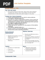 Math IA Outline Guidelines | PDF