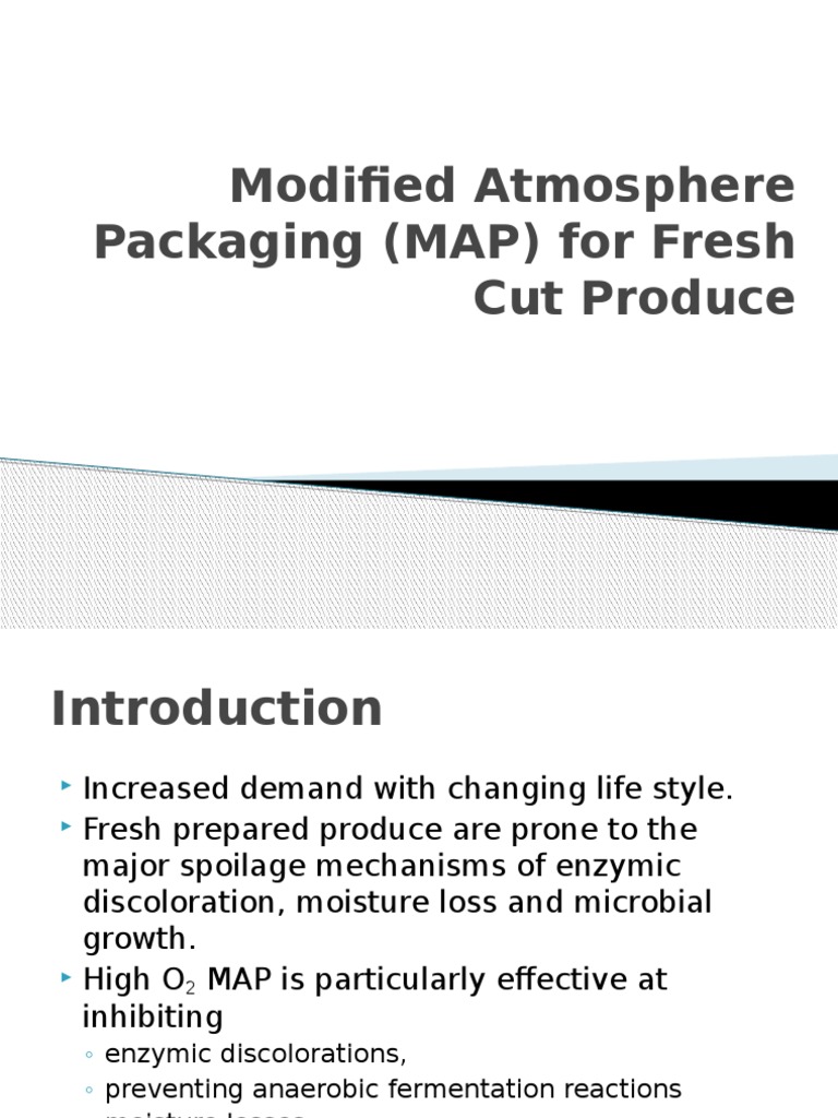 Modified Atmosphere Packaging (MAP) For Fresh | PDF | Chemistry | Foods