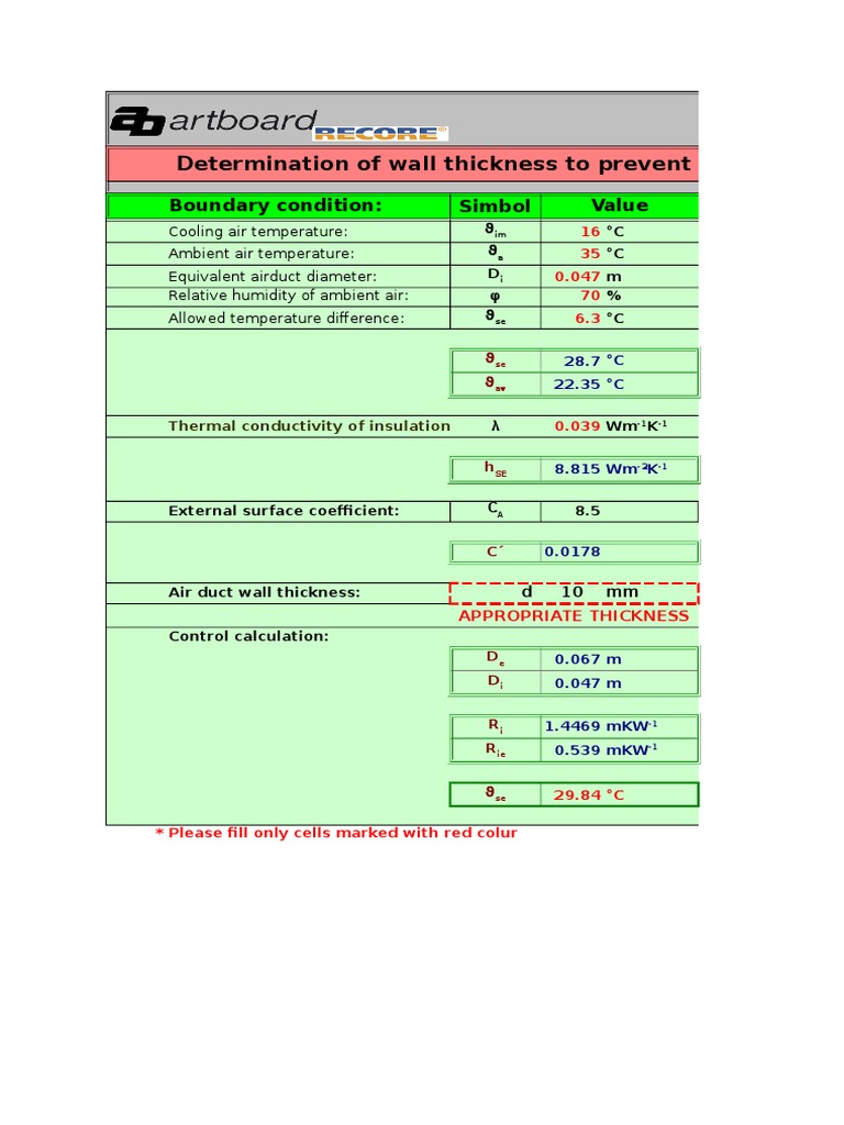 Wall Thickness Calculator | PDF
