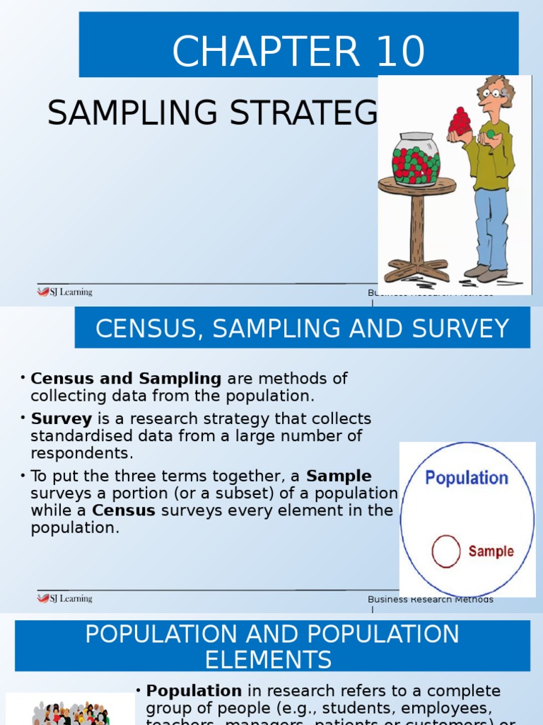 Chapter 10 Sampling Strategies Edited | PDF | Sampling (Statistics ...