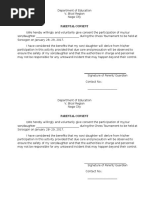 BSP Med Cert and Parental Consent | PDF