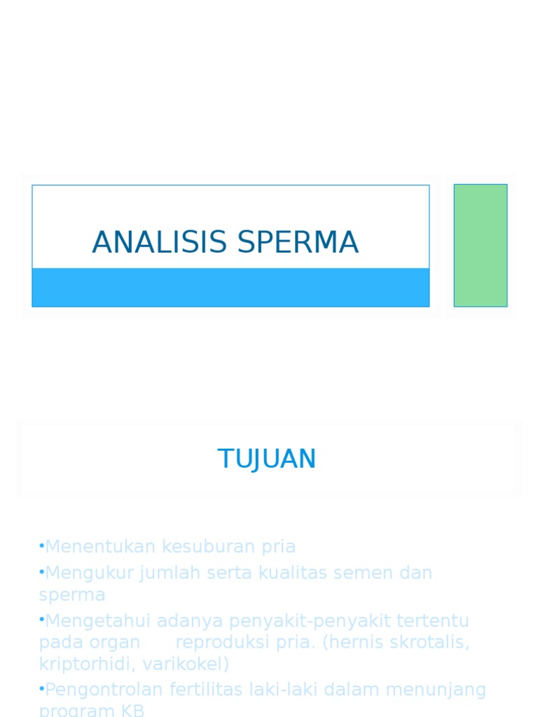 ANALISIS MORFOLOGI SPERMA | PDF