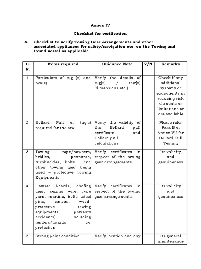 Annexure 4 of Ms Notice 08 | PDF | Ships | Shipping
