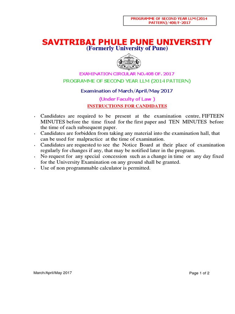 SY Time Table of LLM 2014 Pattern SPL 30-11-16 | PDF | Social ...