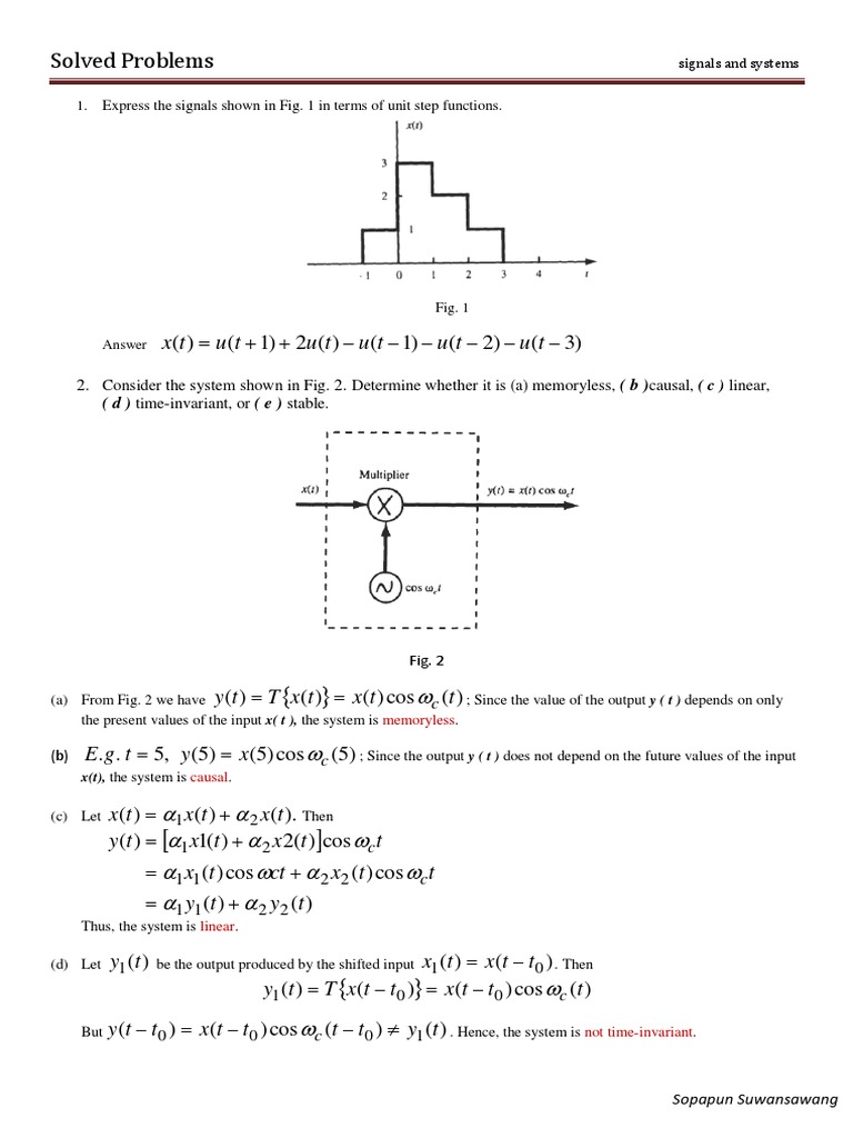 Solved Problems PDF | PDF | Areas Of Computer Science | Applied Mathematics