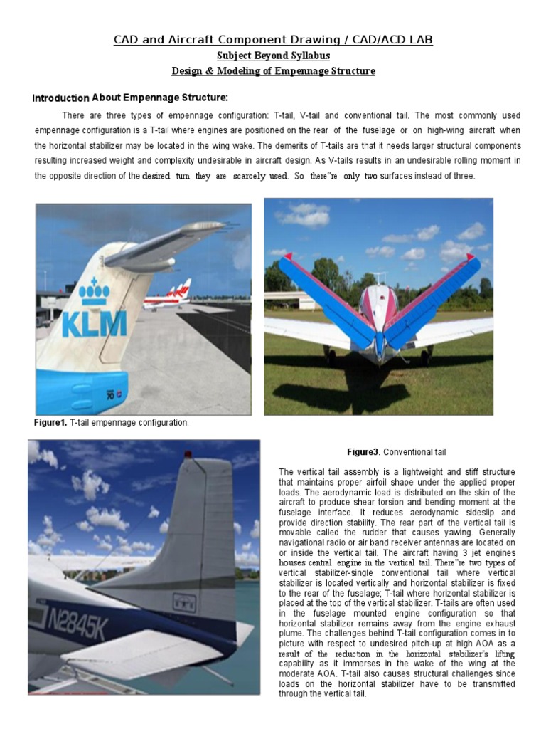 CAD and Aircraft Component Drawing / CAD/ACD LAB Subject Beyond ...