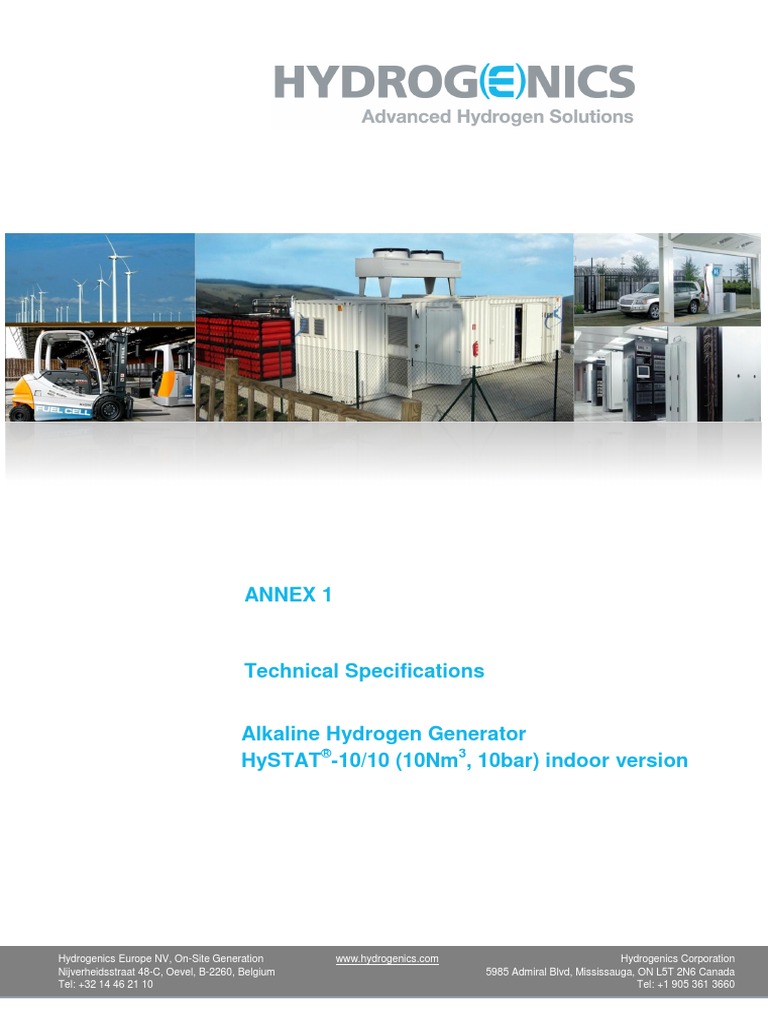 Annex 1 - Hystat-10 Indoor | PDF | Computers | Technology & Engineering