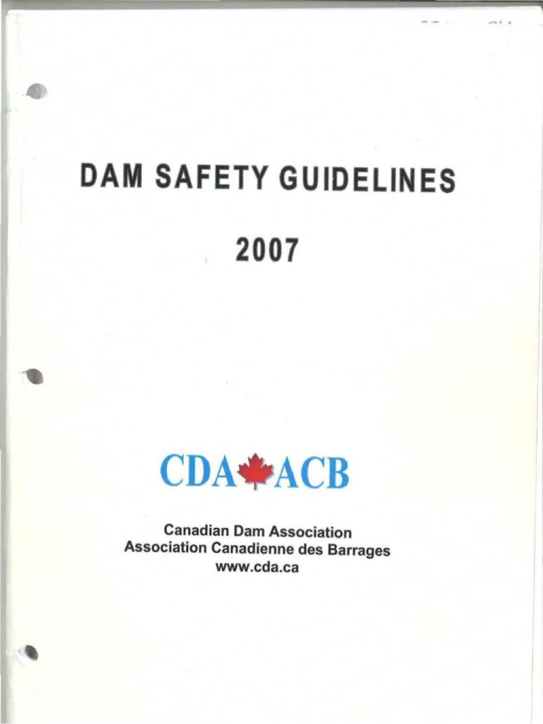 Cda 2007 | PDF | Dam | Emergency