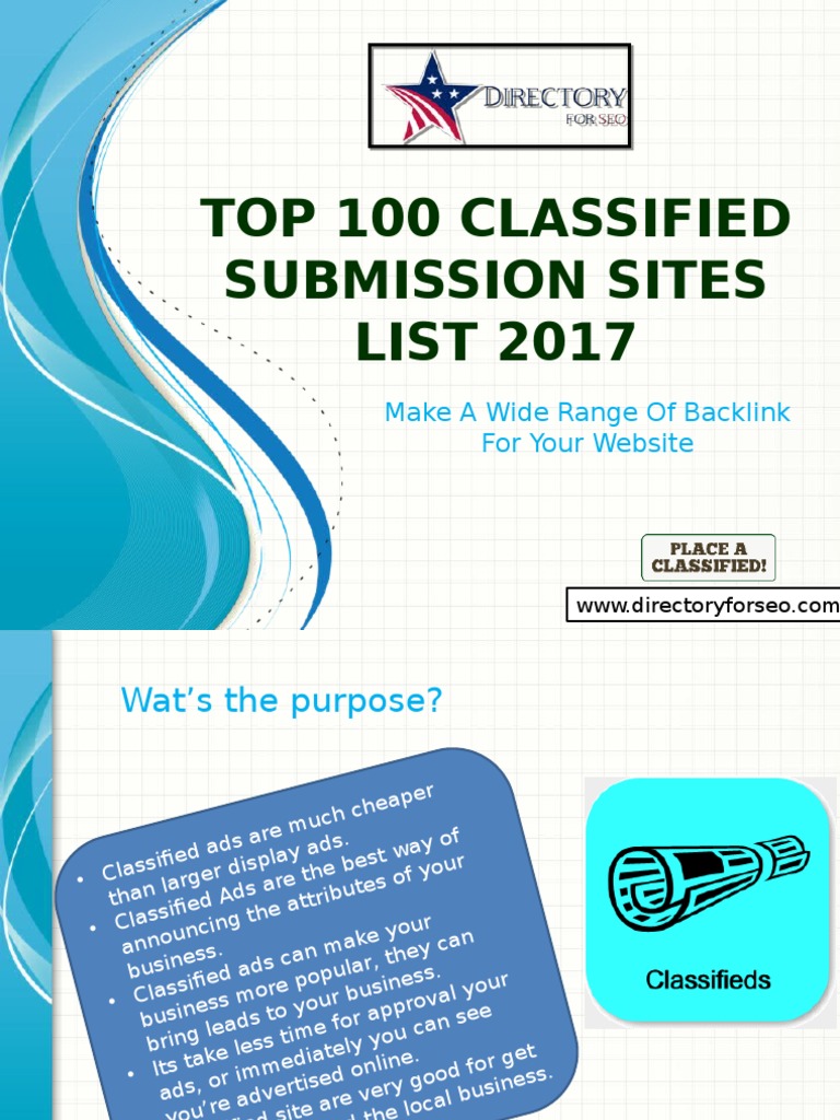 Classified Ad Tips for SEO Boost | PDF | Foreign Language Studies