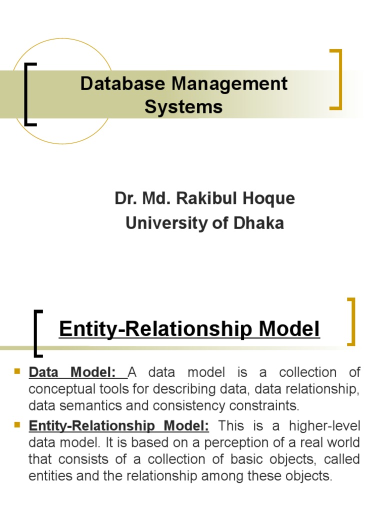 Data Base Management System | PDF