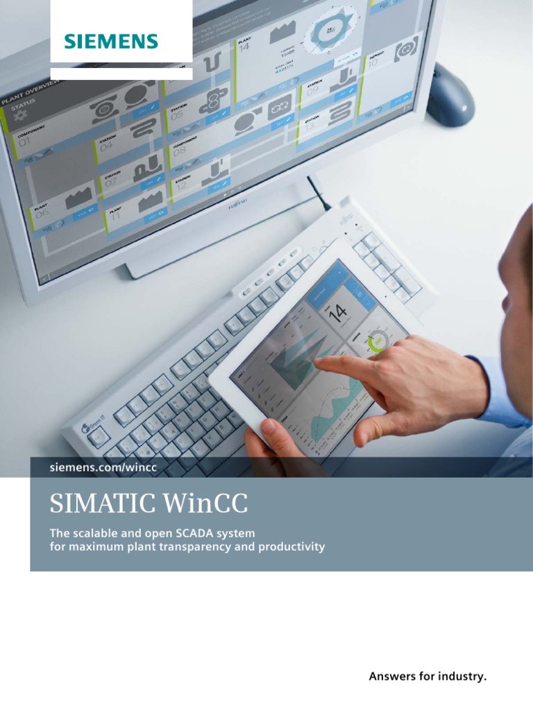 Simatic Wincc: Answers For Industry | PDF | Scalability | Web Application