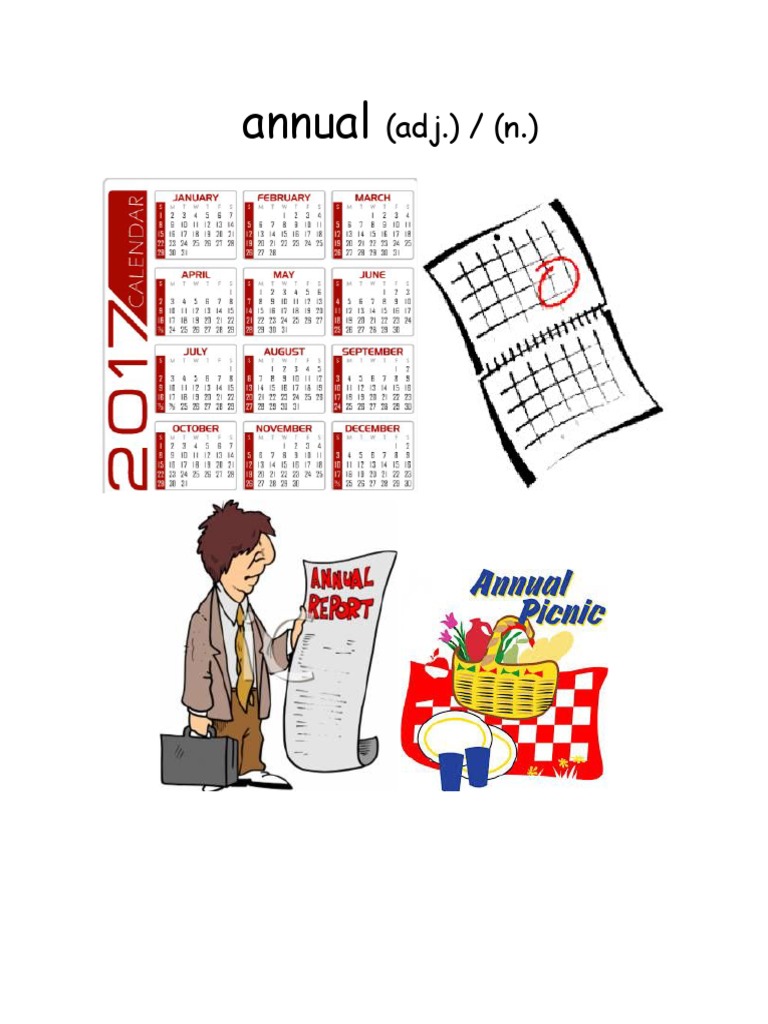 Annual : (Adj.) / (N.) | PDF