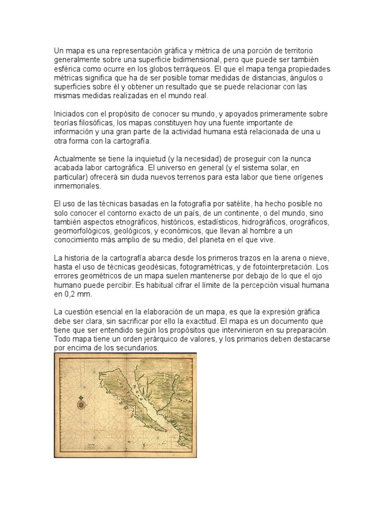 La historia y evolución de la cartografía: de los primeros mapas a las ...