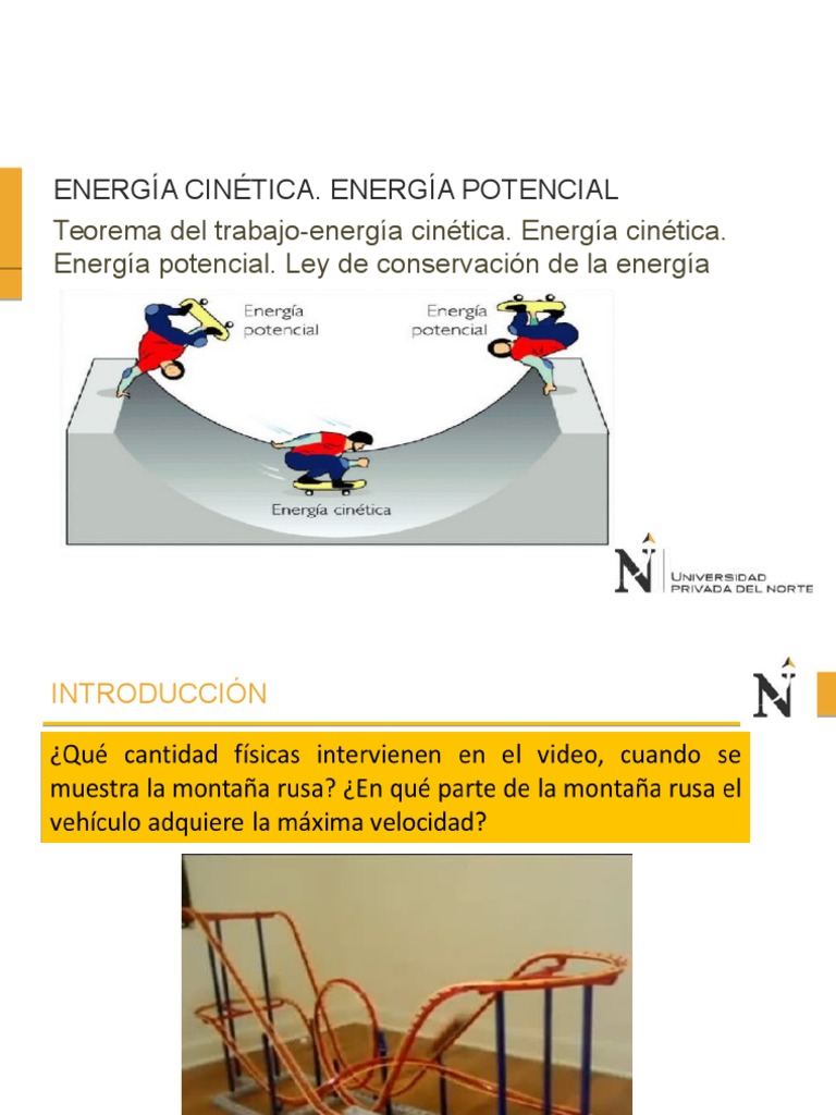 f1 s09 Ppt Energía Potencial 2 2 | Energía potencial | Energía cinética