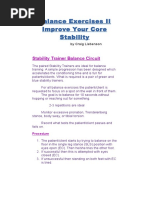CTSIB Balance Test Interpretation Guide | PDF | Balance (Ability ...