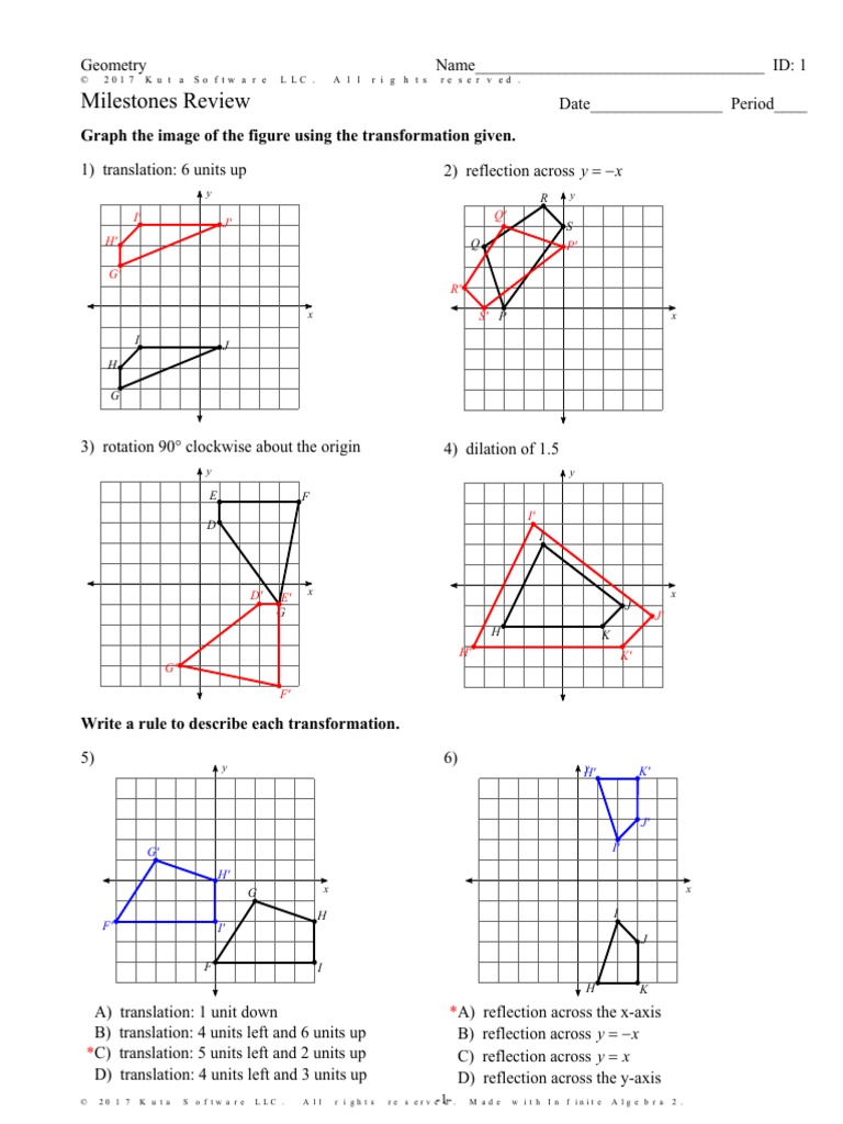 Milestones Review | PDF | Angle | Trigonometric Functions