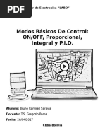Ventajas y Desventajas Del Uso de Estrategias de Control Tipo P | PDF ...