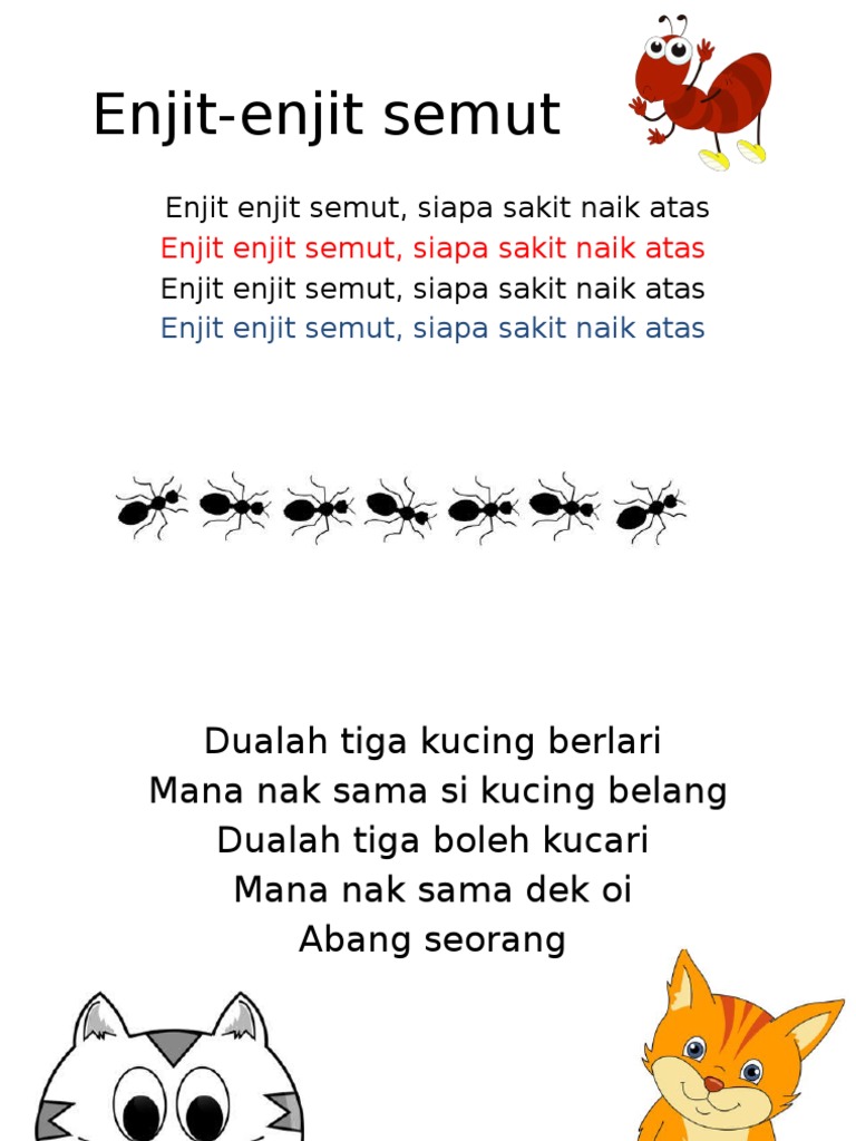 Enjit-Enjit Semut | PDF